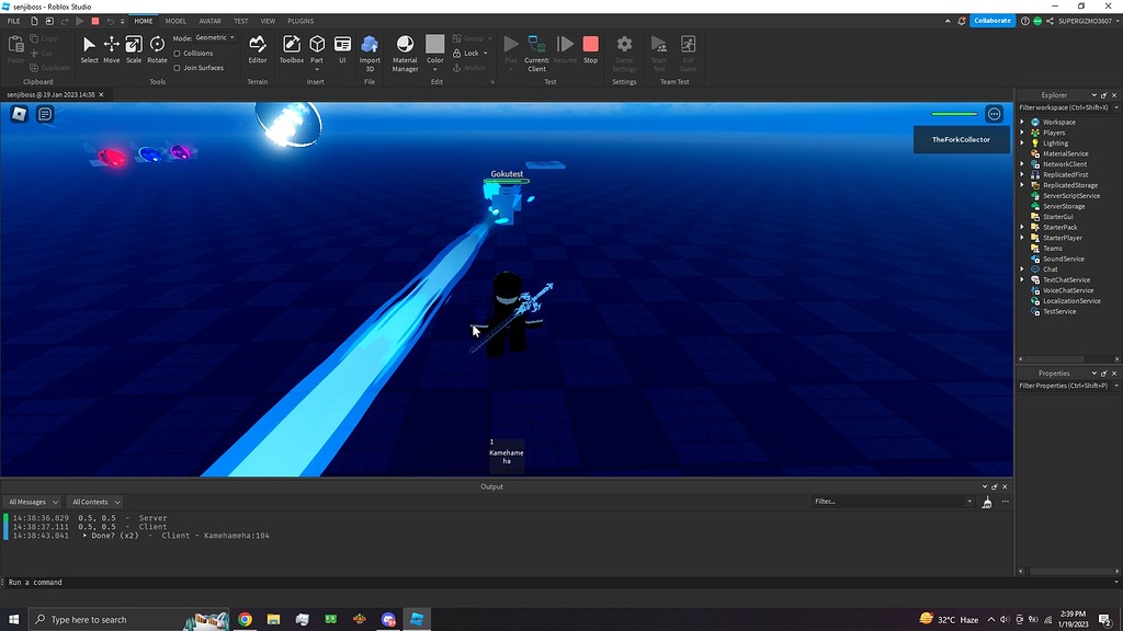 Attachment not directly in player even though positioned properly? - Scripting Support ...
