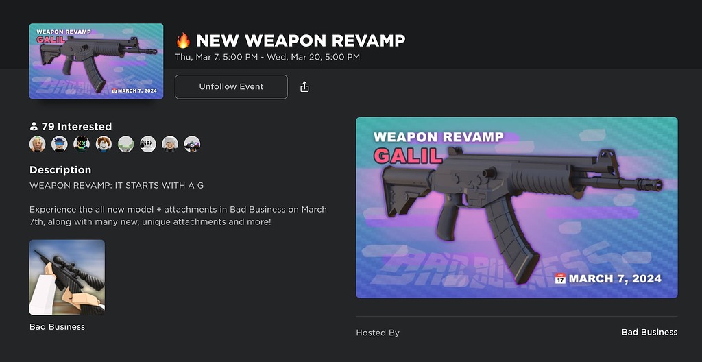 Game Event Thumbnails - Website Features - Developer Forum | Roblox