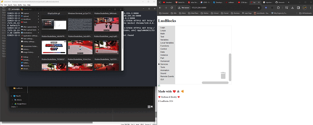 LuaBlocks | A Visual Programming Plugin | BIG NEWS! - Creations ...