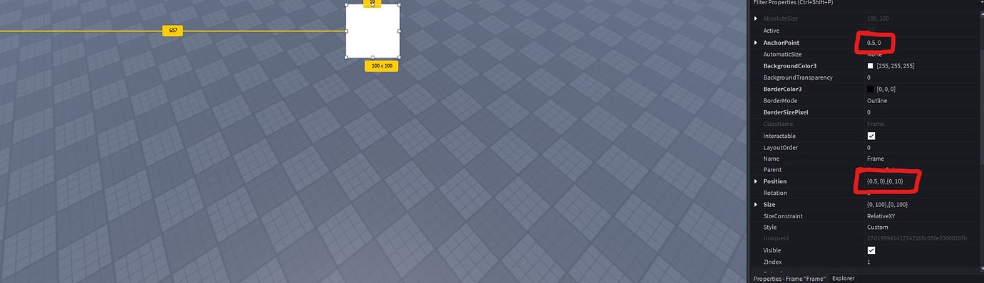 How to lineup gui to top of screen? - Game Design Support - Developer Forum | Roblox