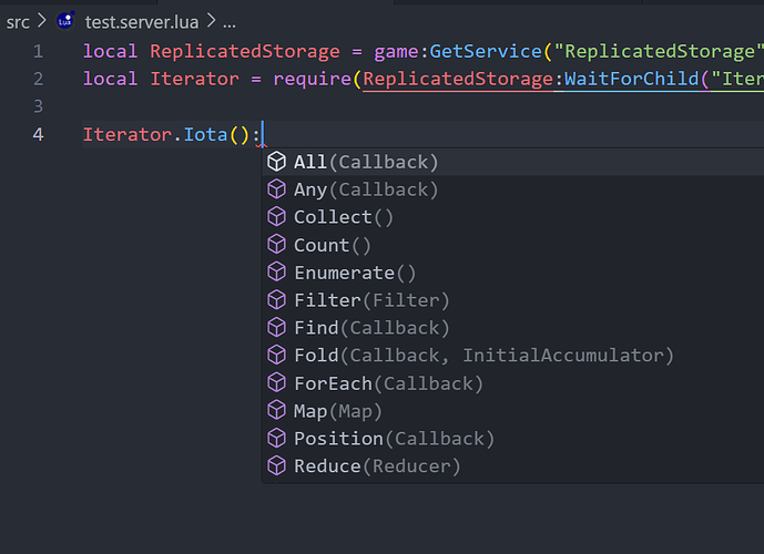 Iter - Lazy and fast iterators for Roblox/Luau - Community Resources ...