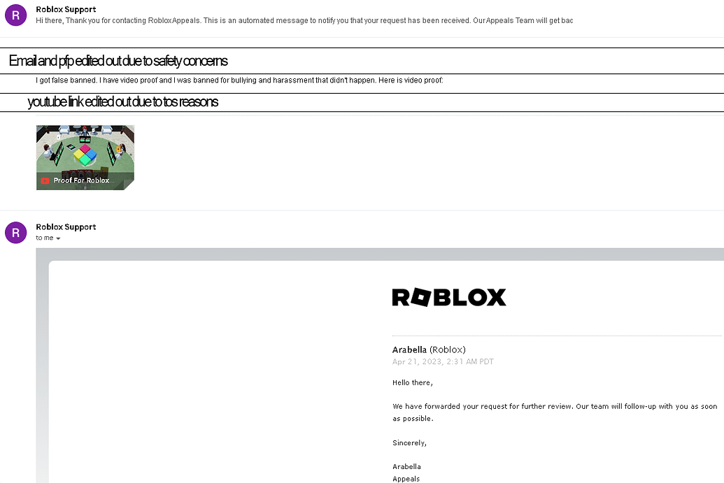 Voice chat moderation : Moderation reason needs to be given when banned ...