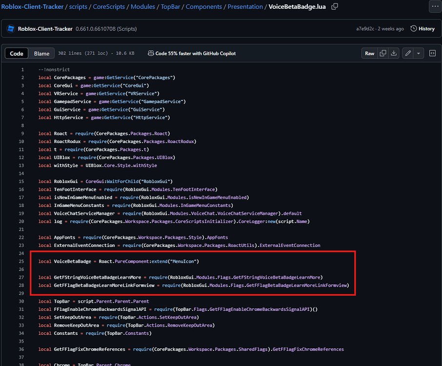 Remove Voice Chat Beta Button from Topbar - Engine Features - Developer Forum | Roblox