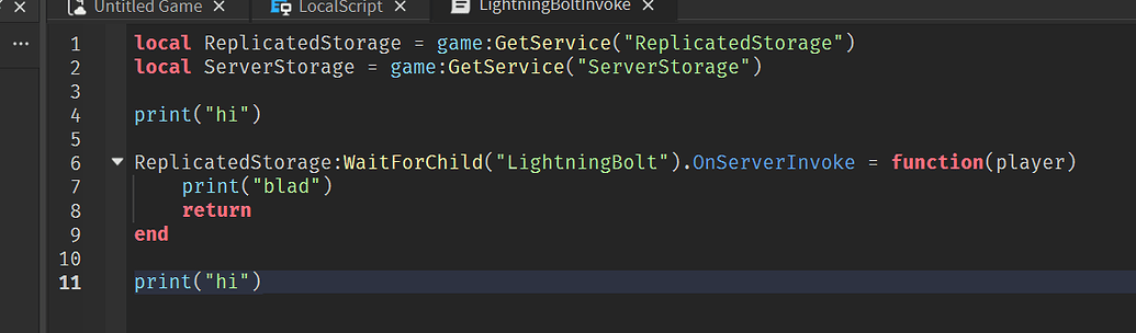 :InvokeServer doesn't work - Scripting Support - Developer Forum | Roblox