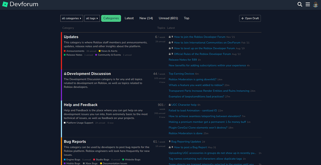 DevStyle (V2) Devforum Redesign - Community Resources - Developer Forum | Roblox