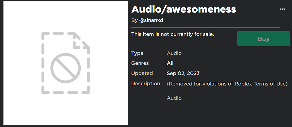 Sound got terms of use violation? - Platform Usage Support - Developer ...