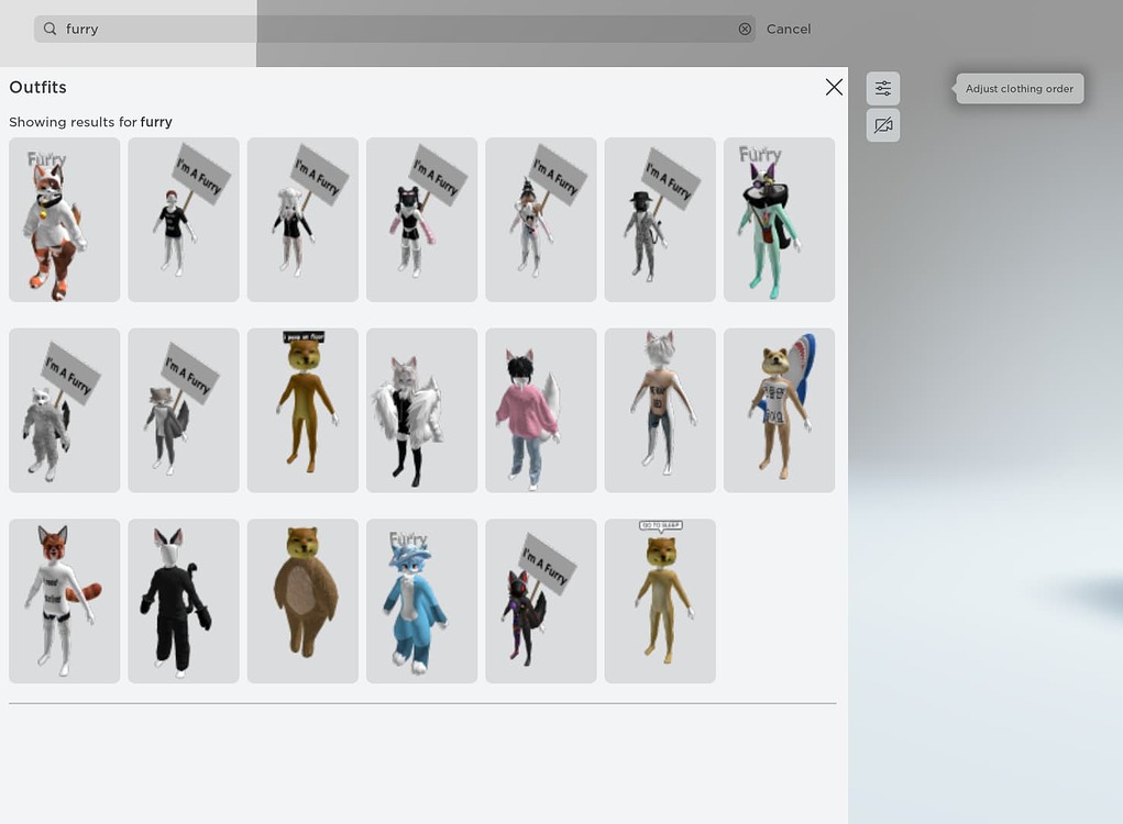 Discover outfits in Marketplace [Test] - Announcements - Developer ...