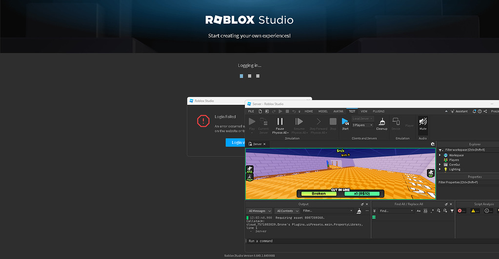 Studio Testing Sessions keep logging out - Platform Usage Support ...