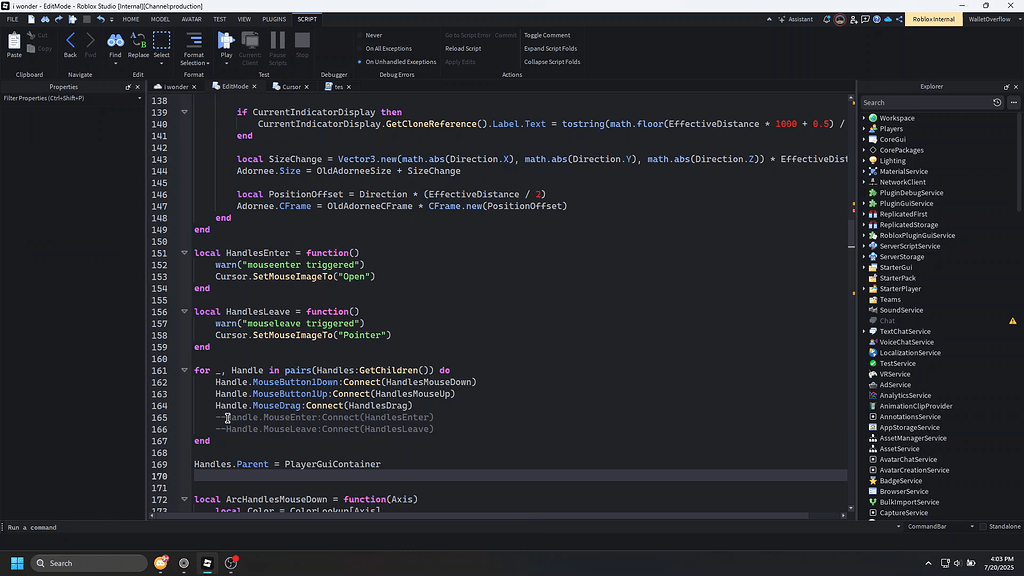 Handles.MouseLeave & Handles.MouseEnter are completely unreliable. What else could I use to do ...