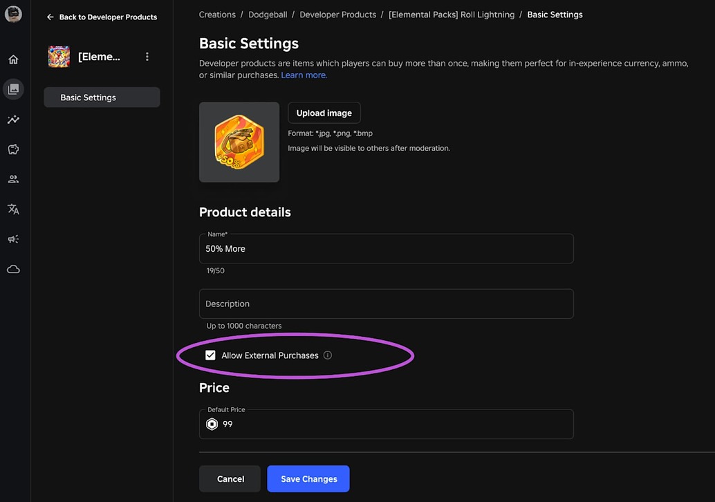 Selling Developer Products On Your Experience Details Page ...