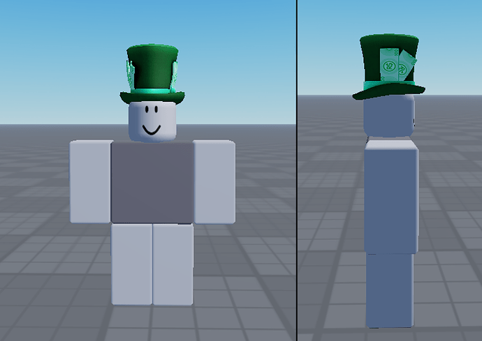 "Green ROBUX Top Hat" is backwards - Catalog Asset Bugs - Developer ...