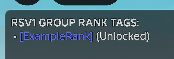 Role System | The Apex of Chat Tags - Community Resources - Developer ...