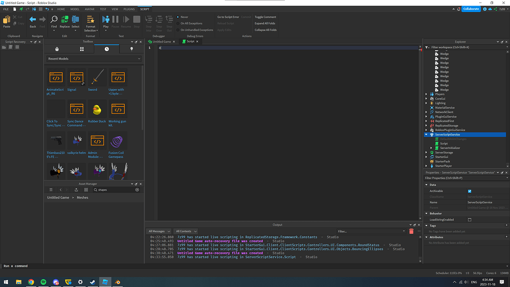 Script editor underline nearly invisible after opening studio on 1440p ...