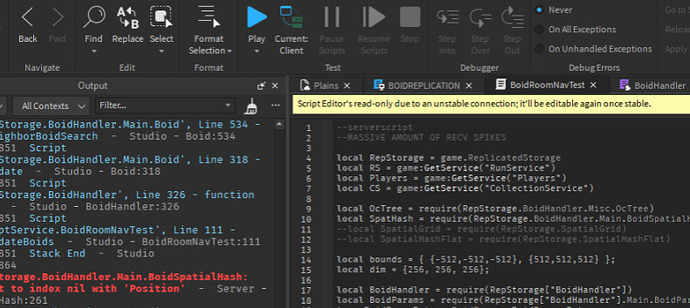 Studio crashes after stopping a playtest - Studio Bugs - Developer ...