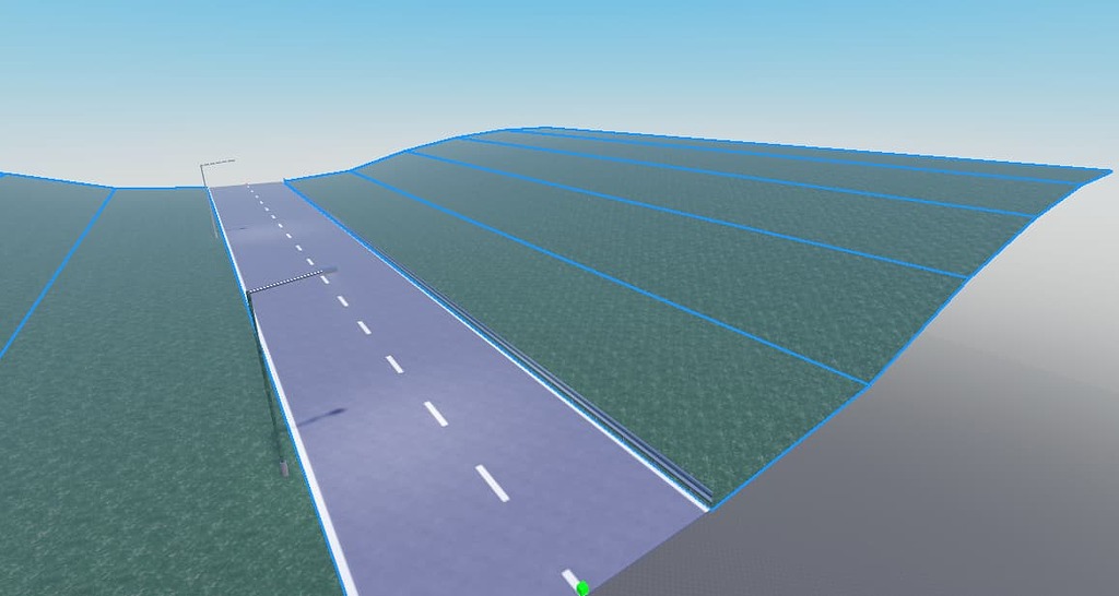 Mountains on procedurally generated roads - Building Support ...