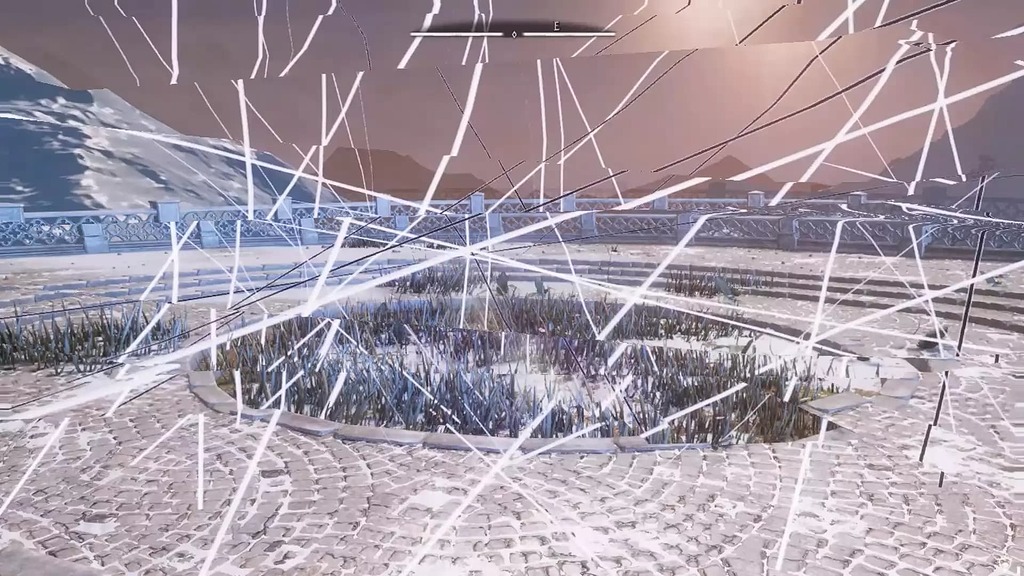 How to make glass effect on screen splitting things and particleEmitter ...