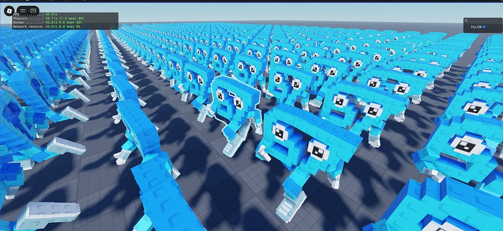 Humanoids are more performant than Animation Controllers when playing ...