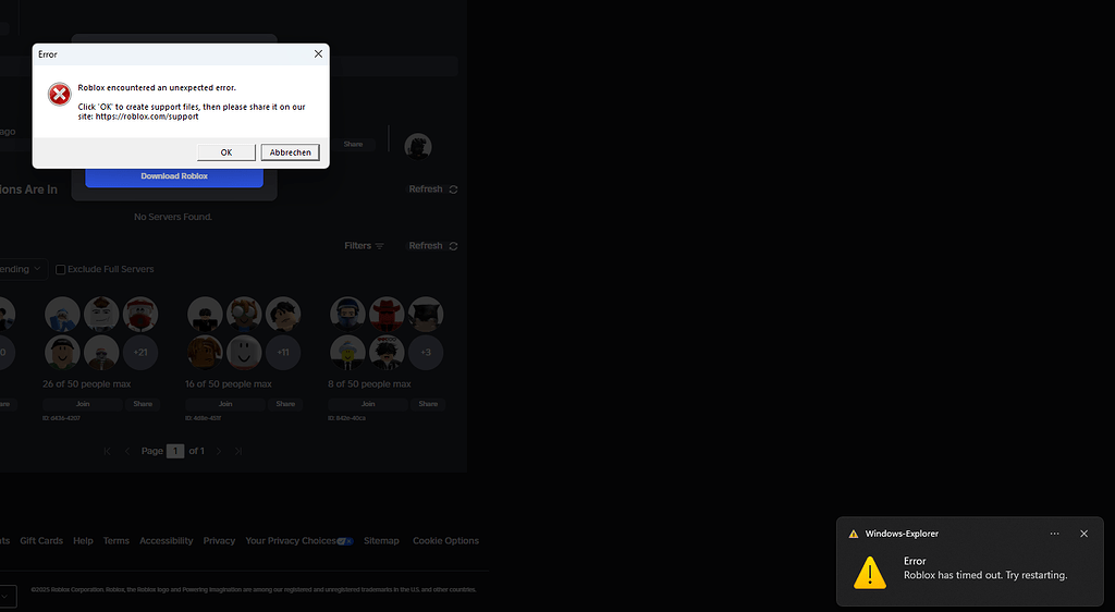 Roblox changing update channel from production to ...
