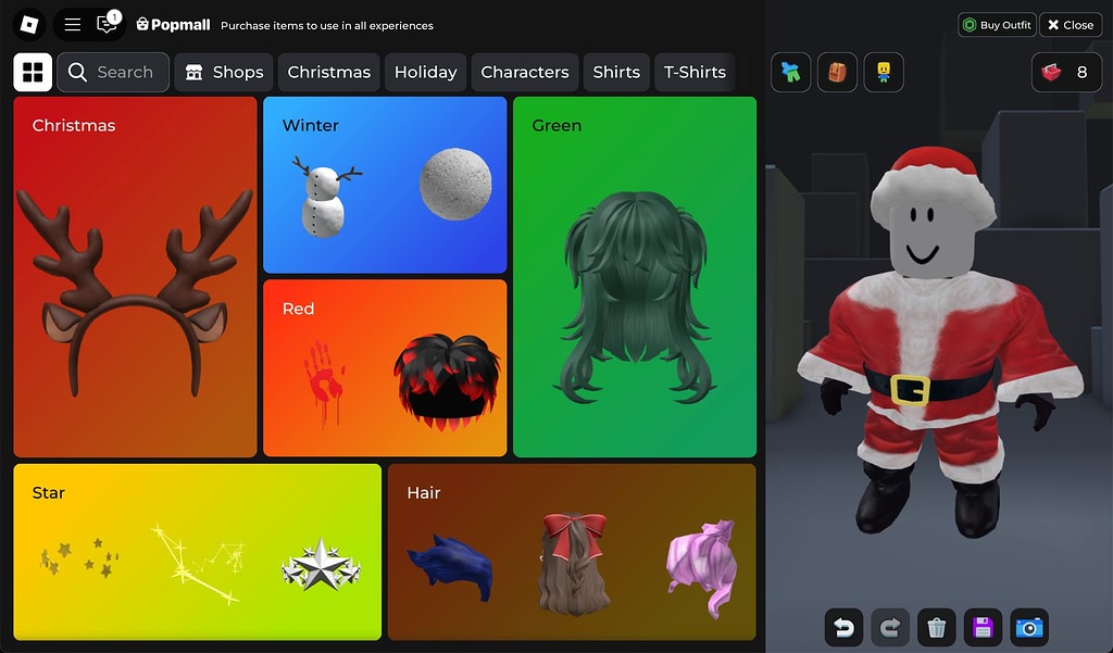 New! Shops; Popmall – Free Catalog & Avatar Editor - Community ...