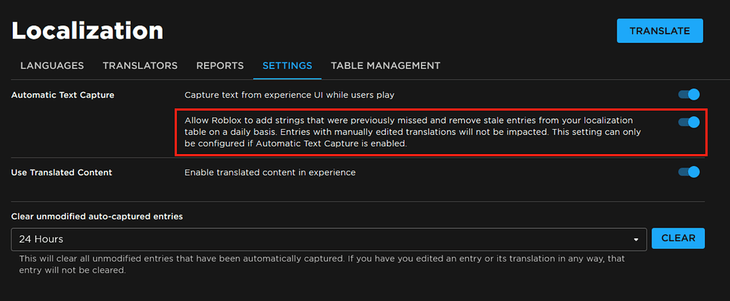 Automatic Text Capture 2.0 - Announcements - Developer Forum | Roblox