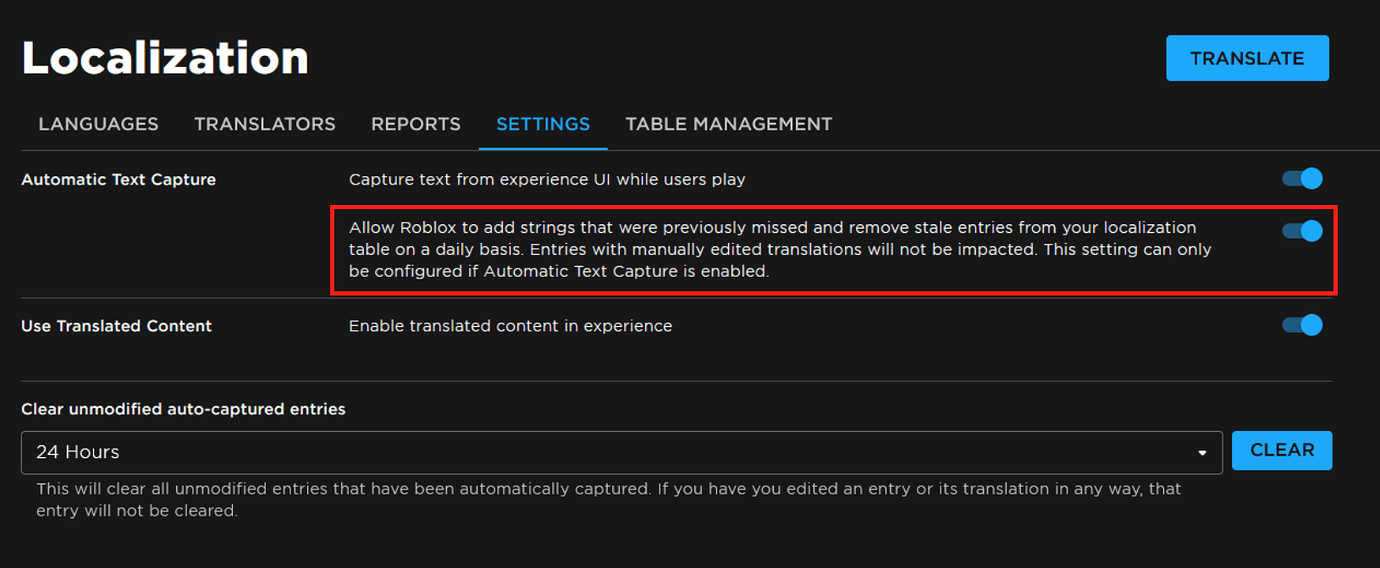 Automatic Text Capture 2.0 - Announcements - Developer Forum | Roblox