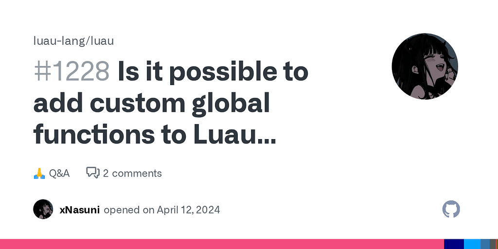 How do I add custom globals to Luau.Web.js? - Scripting Support - Developer Forum | Roblox