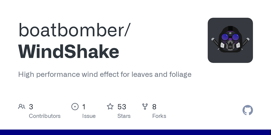 Wind Shake: High performance wind effect for leaves and foliage ...