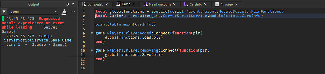 Module script trouble - Scripting Support - Developer Forum | Roblox