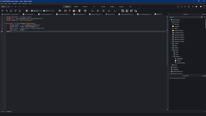 Server Scripts cant read children of a model imported from ...