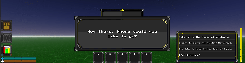 Thoughts on this Dialogue GUI Design? - Art Design Support - Developer ...