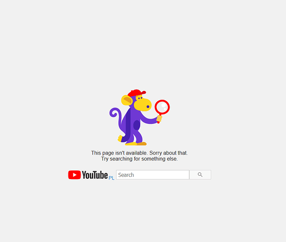 Youtube link not working - Platform Usage Support - Developer Forum ...