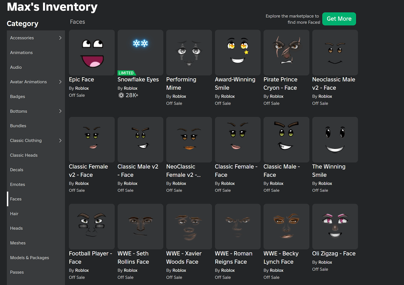 Deletion of Avatar Accessories from Inventory - Website Features ...