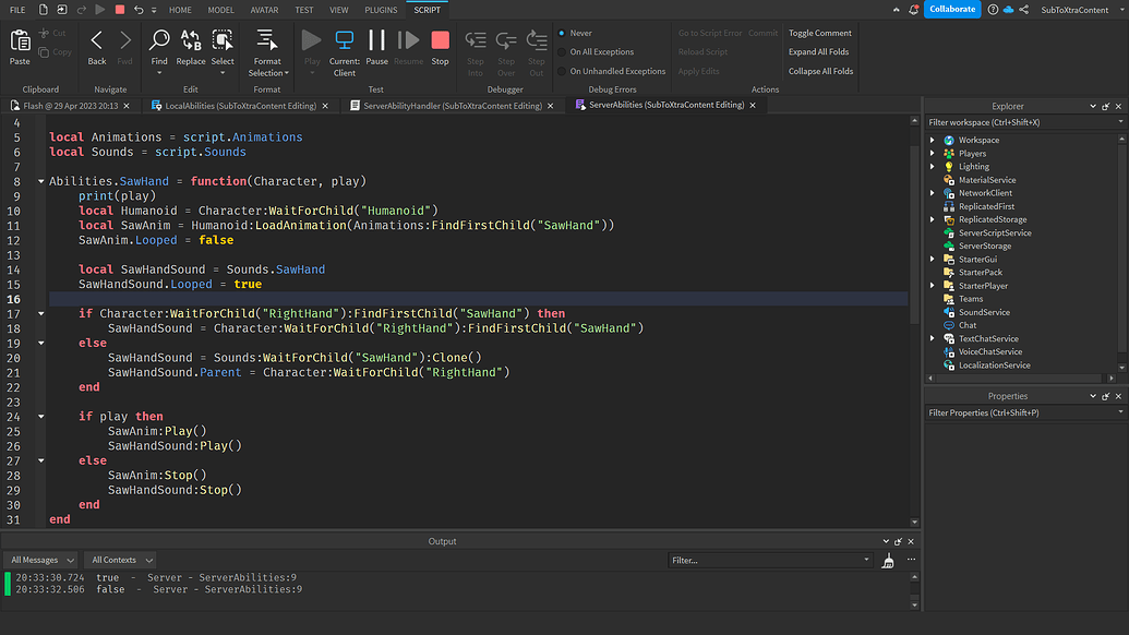 Module Script Not Stopping animation - Scripting Support - Developer ...