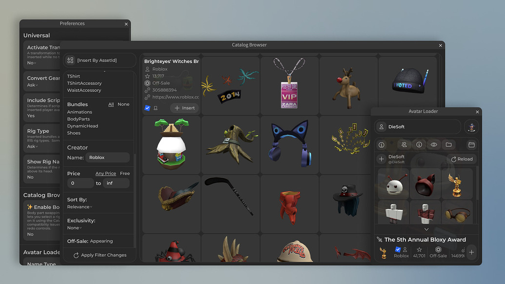 CFS | Pro avatar editor & load character tools - Community Resources ...