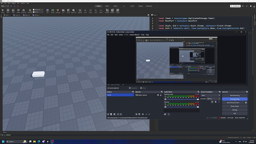 Rescripted TweenService - Community Resources - Developer Forum | Roblox