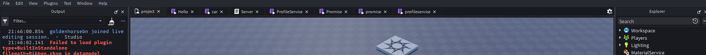 Roblox studio | top bar fix! - Studio Bugs - Developer Forum | Roblox