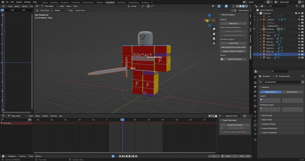 How do you connect something to a Blender IK rig? - Art Design Support ...