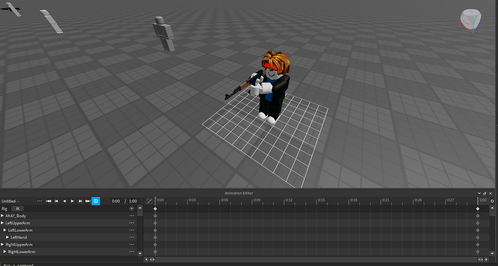 Why is the tool not in the same position as in the animation editor ...