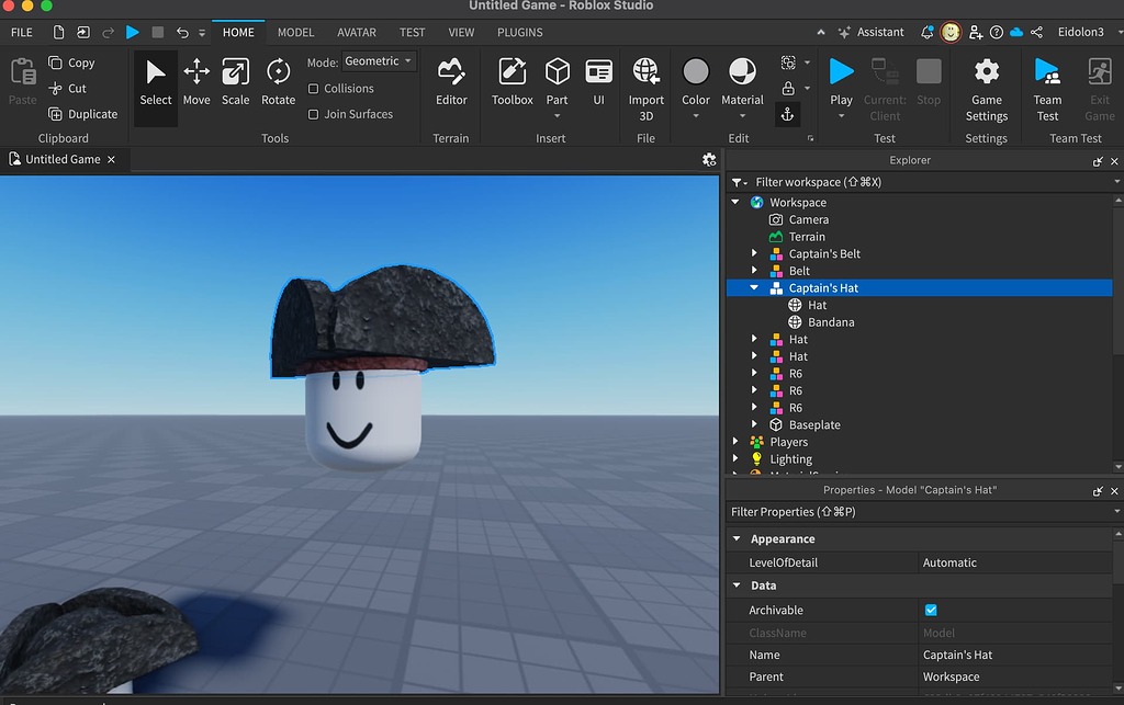 How to combine multiple meshes into 1? - Art Design Support - Developer Forum | Roblox