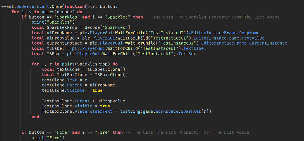 If Statement Not Running - Scripting Support - Developer Forum | Roblox