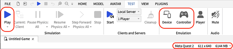 [Studio Beta] Introducing VR Emulator - Announcements - Developer Forum | Roblox