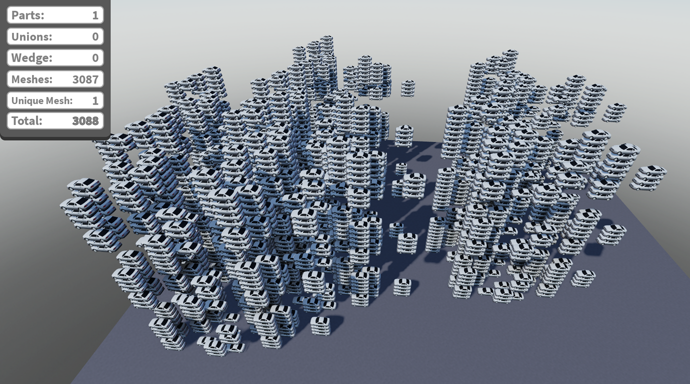 Roblox-optimization-using-meshes - Community Tutorials - Developer Forum | Roblox