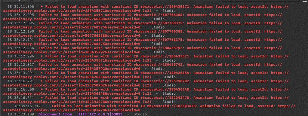 Default Animations Failing to Load - Game Design Support - Developer Forum | Roblox