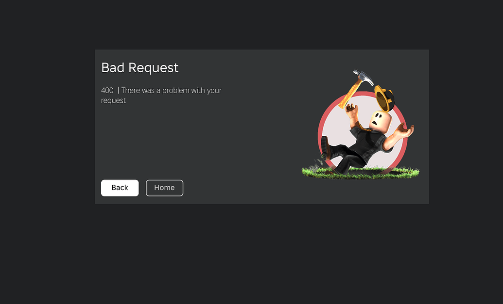 Roblox Website Down (503) - Roblox Application and Website Bugs ...