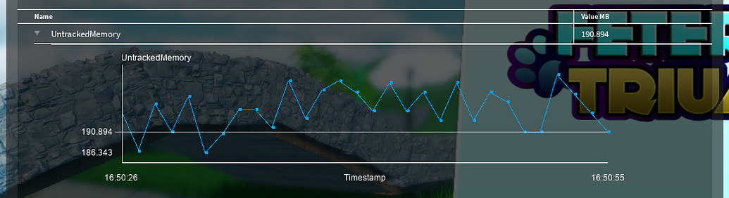 Untracked Memory - Scripting Support - Developer Forum | Roblox