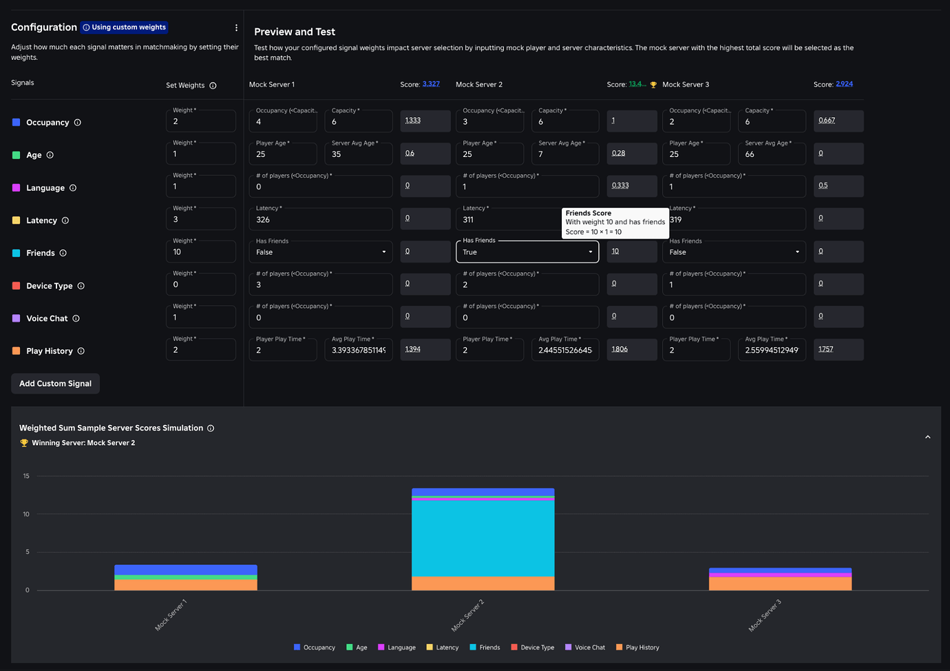 [Beta] Introducing Custom Matchmaking with Custom Signals ...
