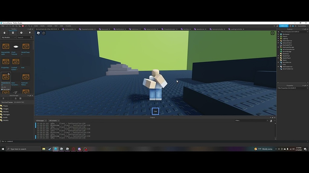 How can I fix the animation going the wrong way when fading between animations? - Scripting ...
