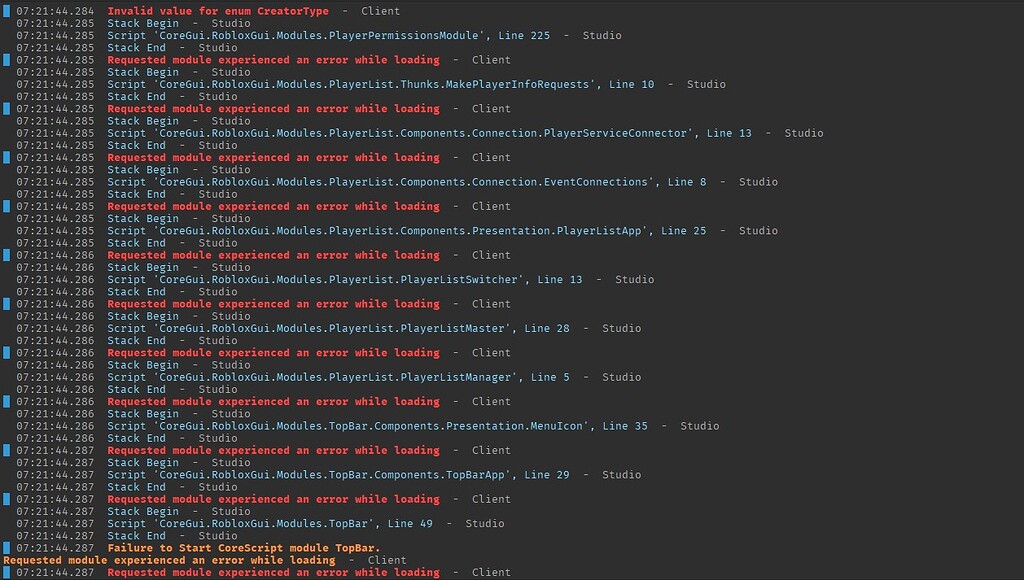 Roblox Test Play Client/Server with 2 Players - Studio Bugs - Developer ...
