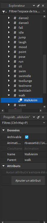 Hello My Walk Animation Dont Work Scripting Support Developer