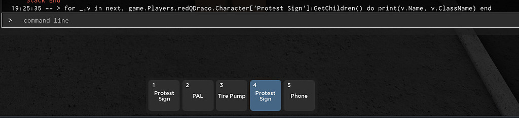 Server cannot see children in tools when they are equipped - Scripting ...